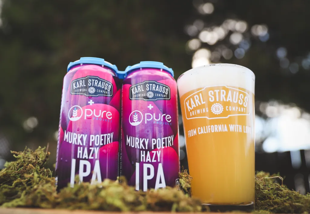 KARL STRAUSS AND PURE PROJECT RELEASE MURKY POETRY HAZY IPA & LIQUID ...